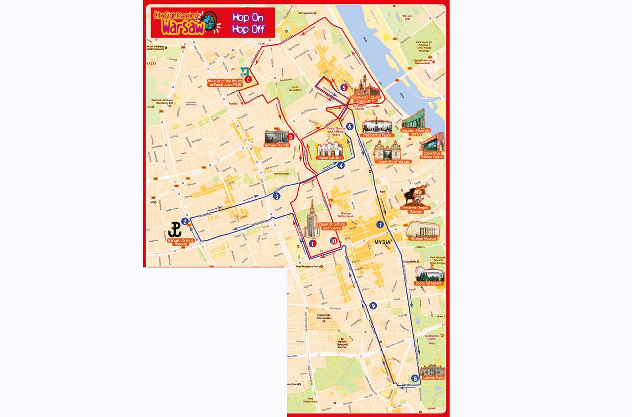 Bus Turistico Varsavia City Sightseeing 