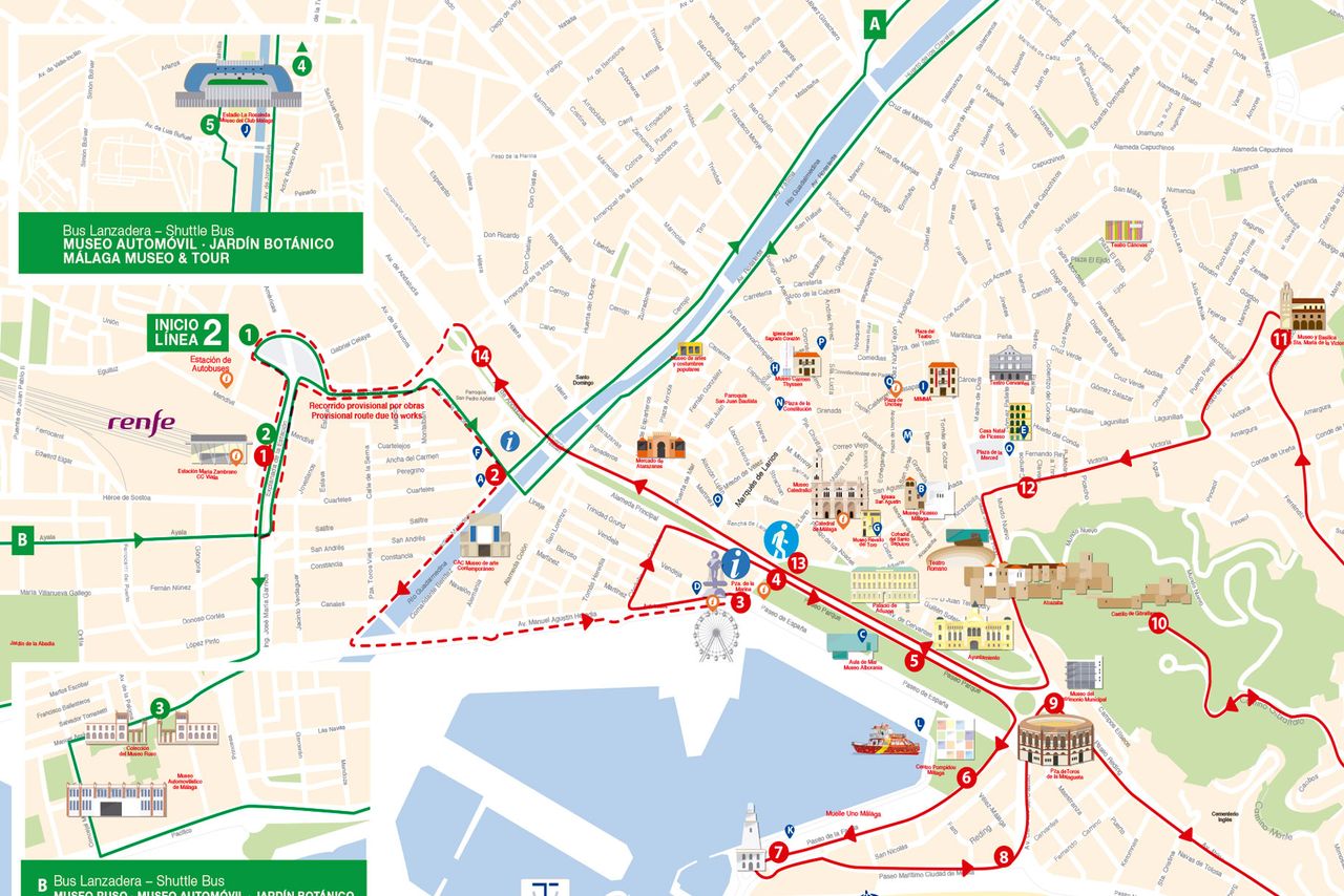 Hop-On Hop-Off Bus Malaga | Official City Sightseeing© Tour 2018