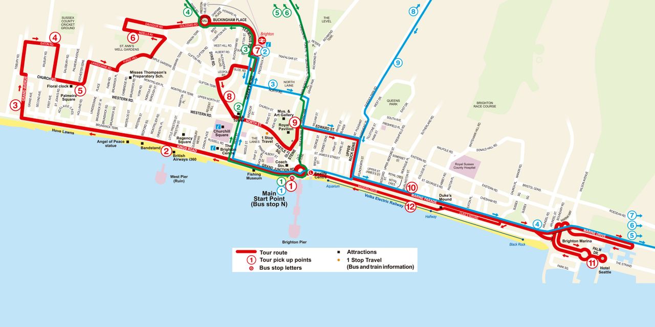 Bus Touristique Brighton | Tour Officiel City Sightseeing© 2018