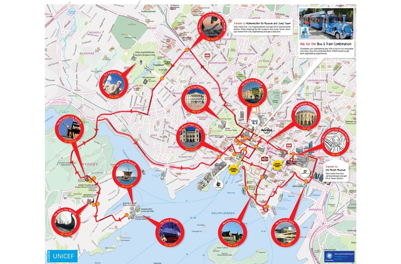 Hop-On Hop-Off Bus Oslo | Official City Sightseeing© Tour 2018