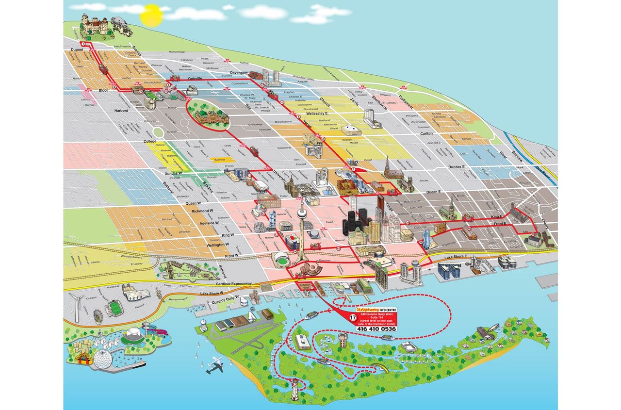 Hop-On Hop-Off Bus Tour Toronto | City Sightseeing©